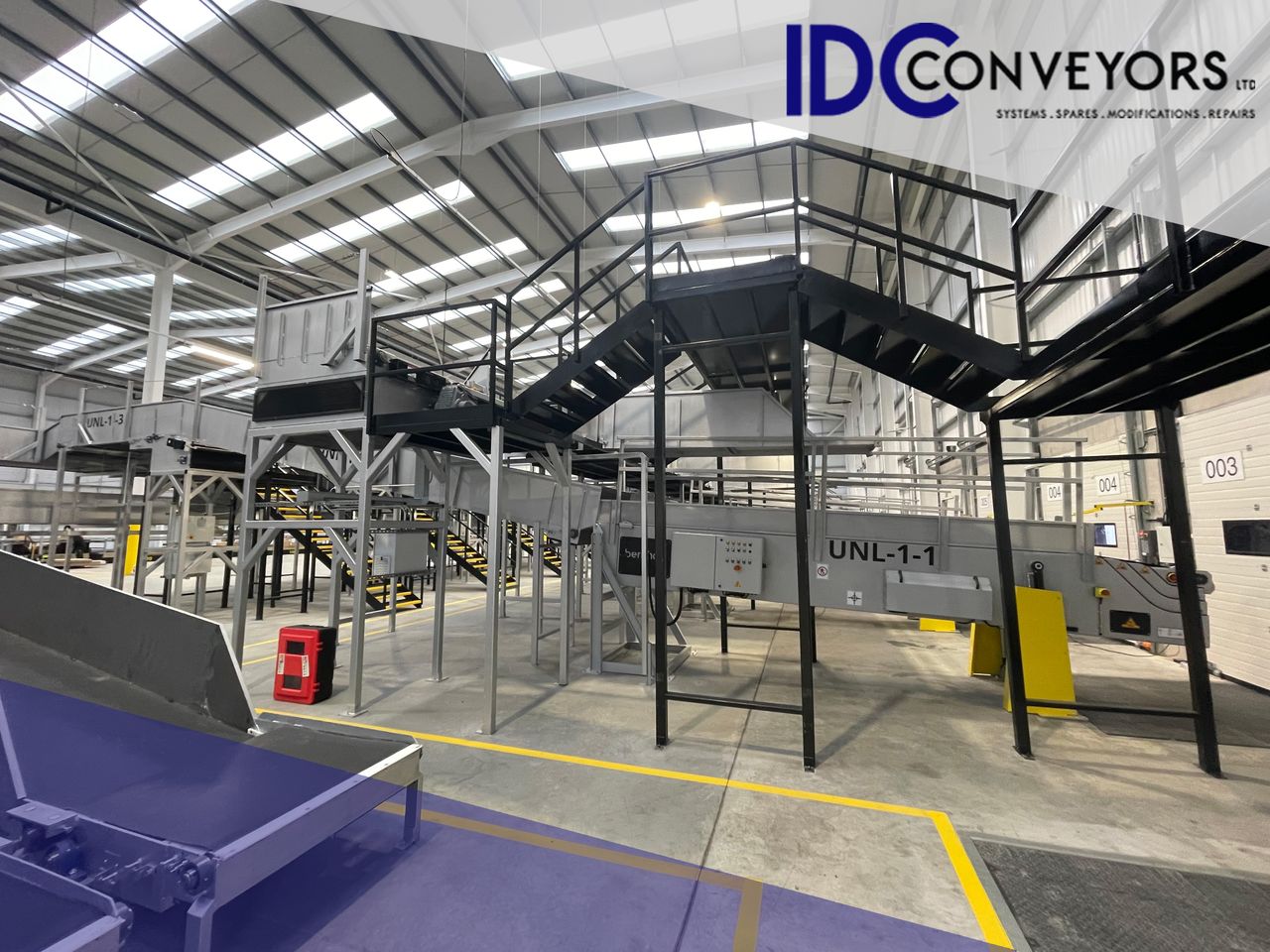 Parcel Logistics Conveyor System Case Study